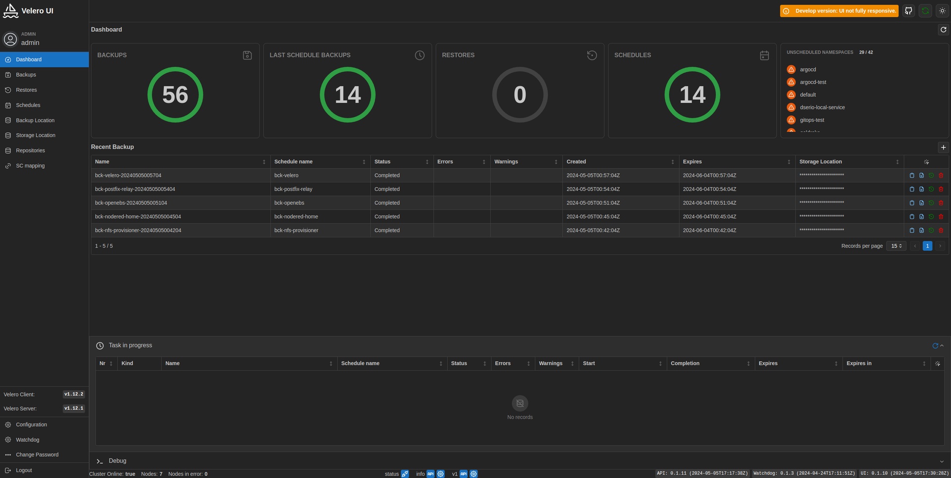 Introduction to VUI – Web Interface for Velero | VUI Simplify Your ...